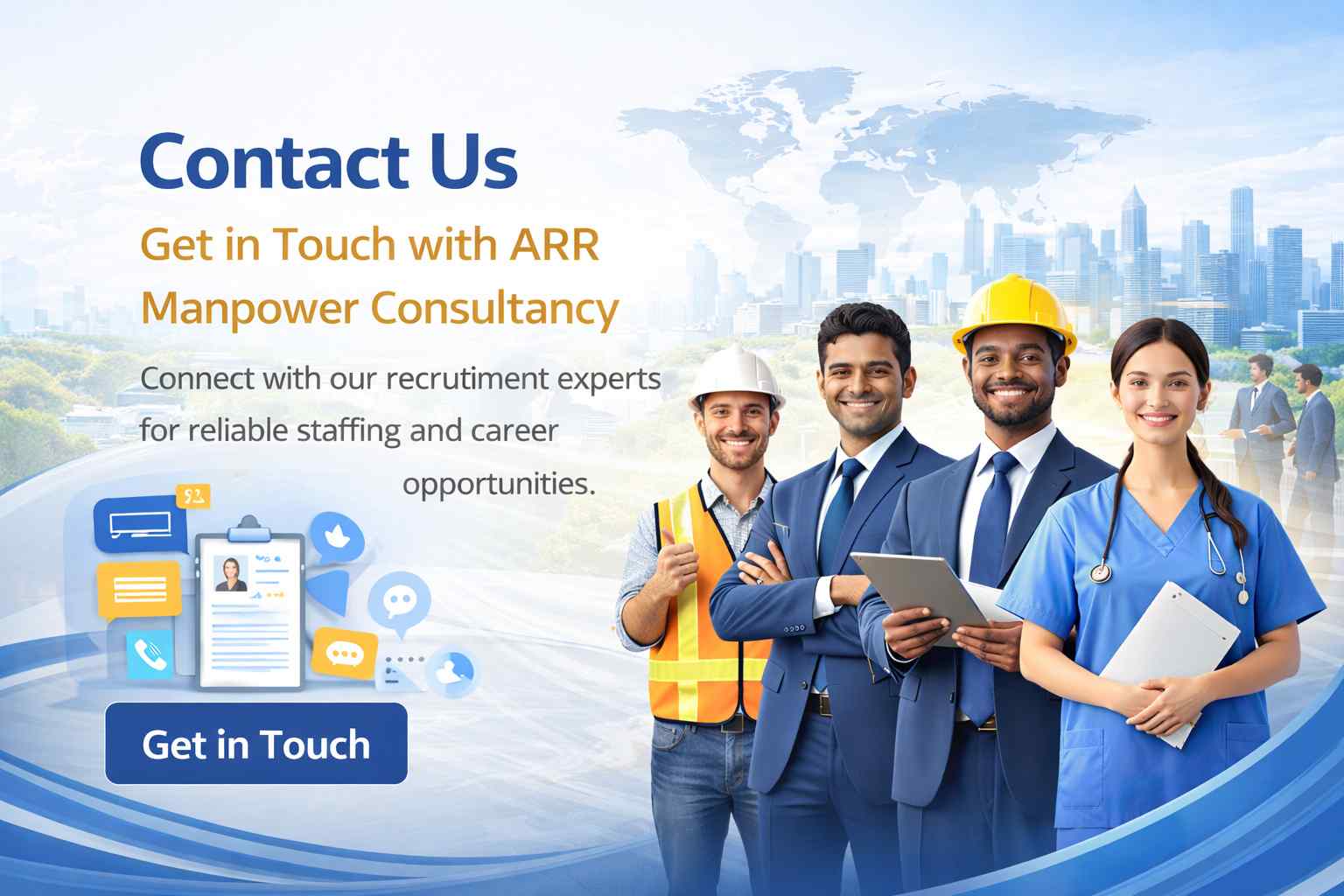 Contact ARR Manpower Consultancy | Recruitment & Staffing
